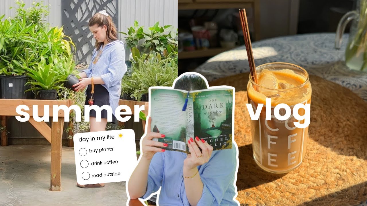 a very summer-y day in the life | summer vlog - YouTube