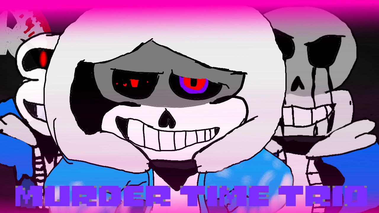 Murder time trio drawing - YouTube