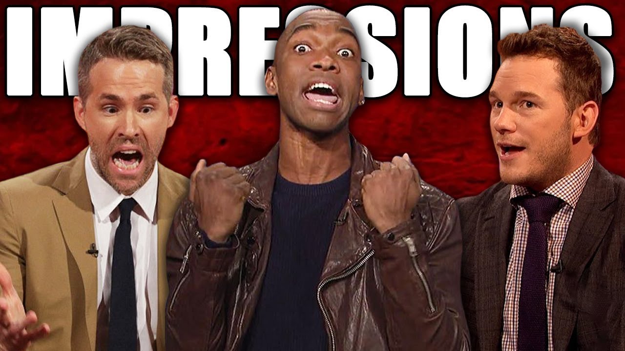 10 Minutes of Celebrities Impersonating Other Celebrities - YouTube