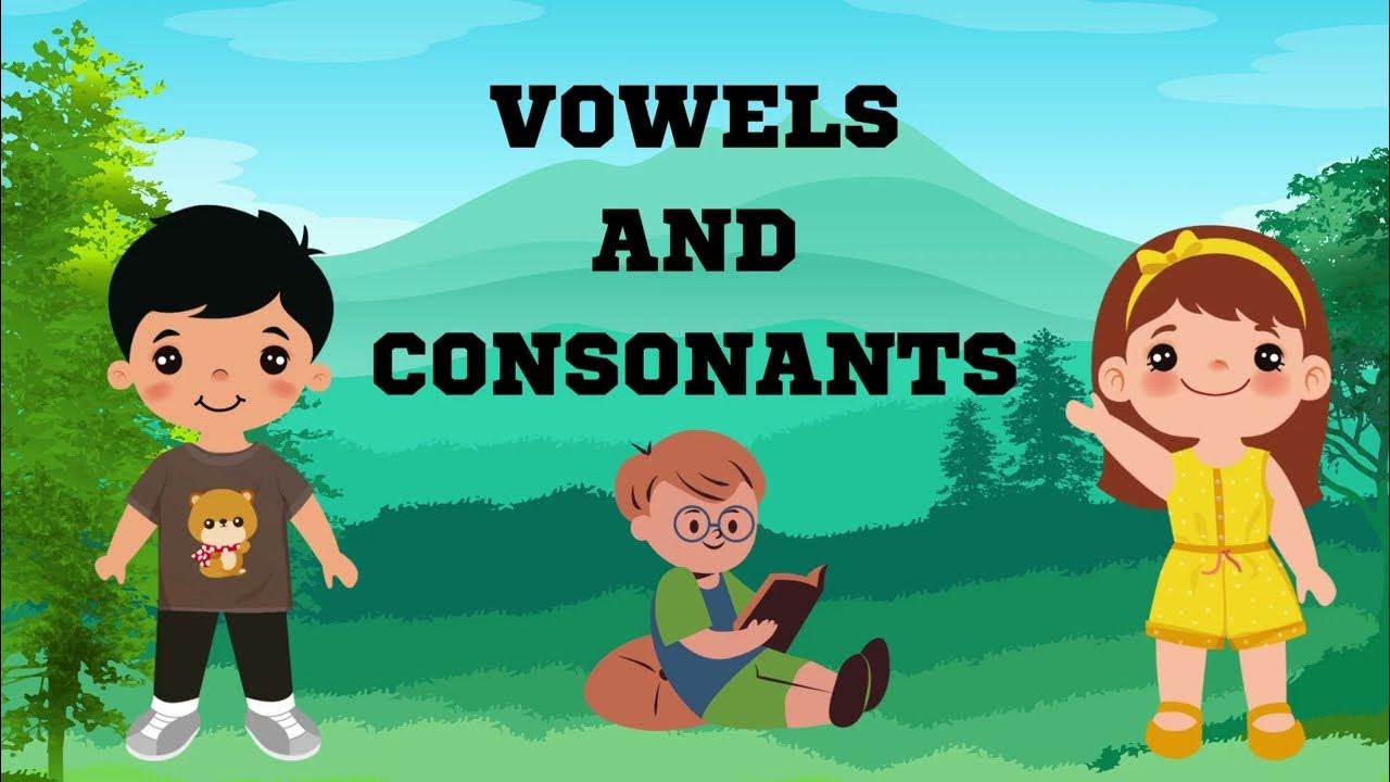 Learn English Grammar - Level 1 || Vowels and Consonants||and Nursery ...