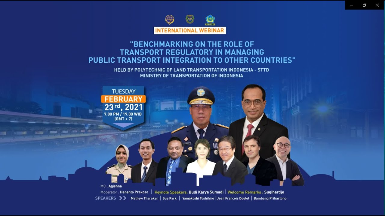 INTERNATIONAL WEBINAR | PTDI - STTD Bekasi, February 23, 2021 - YouTube