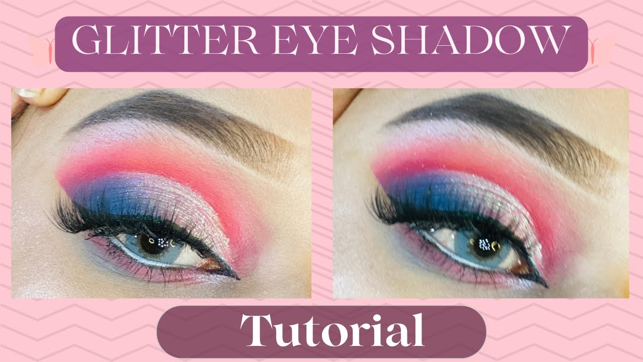 Easy Glitter Eye Shadow tutorial | Bangla tutorial | #makeuptutorial # ...