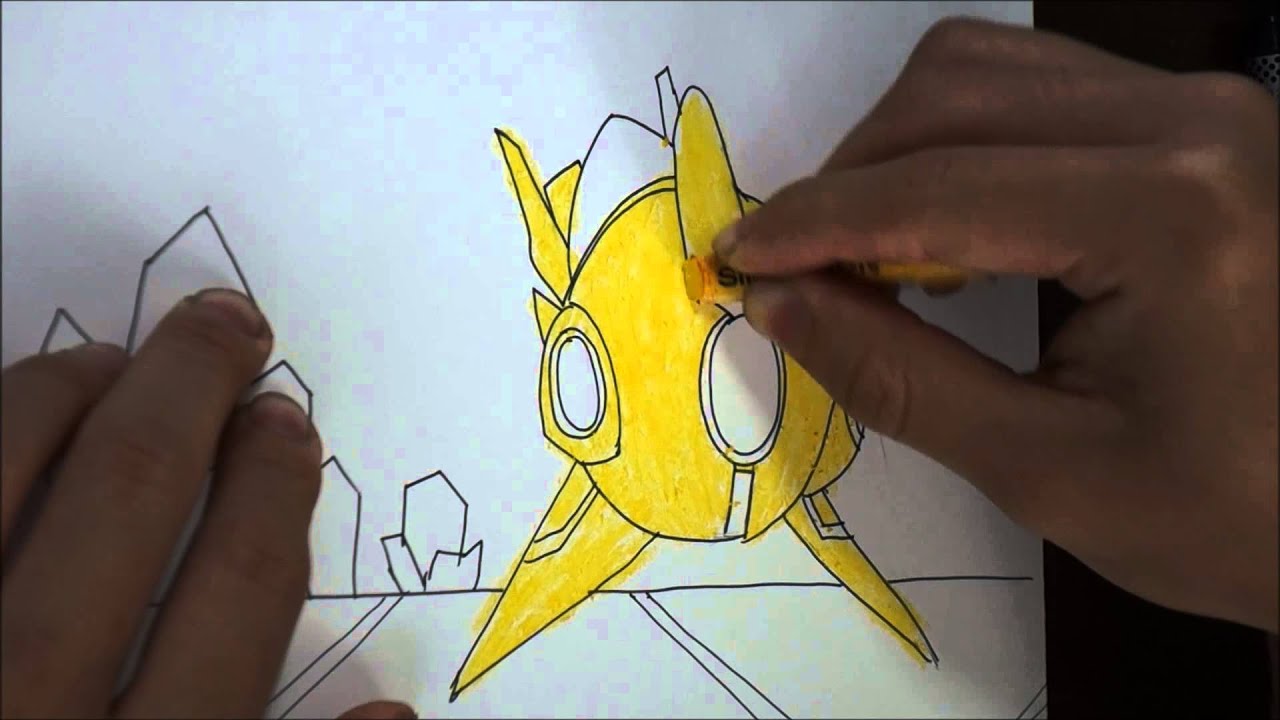 How to draw probe (Starcraft 2) - YouTube