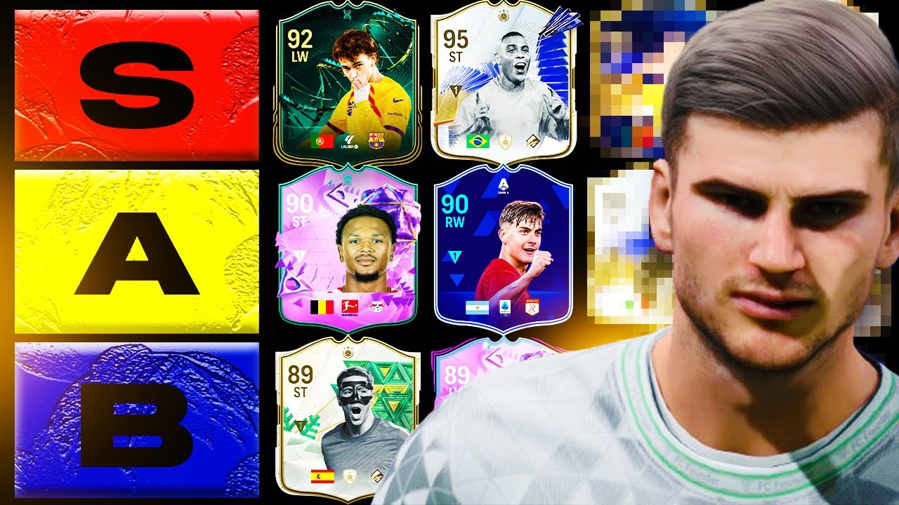 *NEW* Ranking the BEST Attackers in FC 24 - YouTube