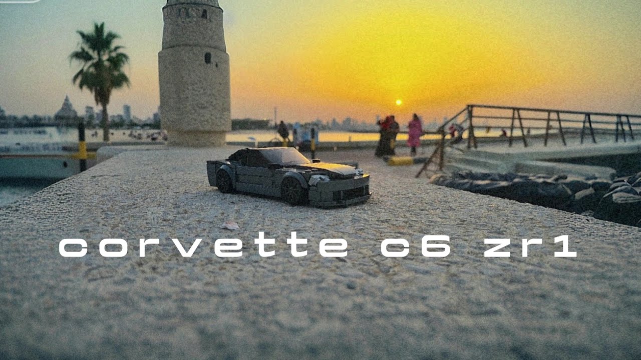 lego corvette c6 zr1 moc - YouTube