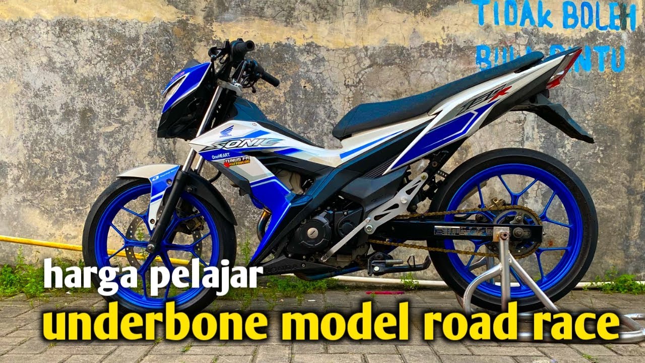 PASANG UNDERBONE ZKR RACING PNP SONIC 150R MODEL ROAD RACE - YouTube