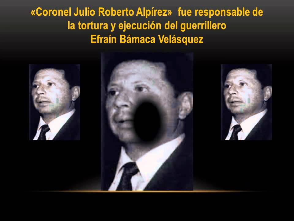 Efraín Bámaca Velásquez - YouTube