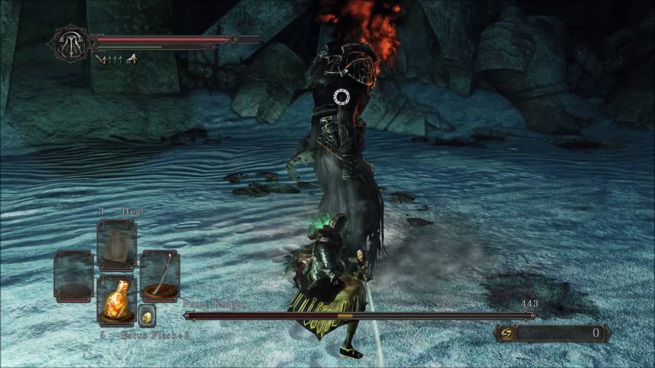 Dark Souls 2: Hitbox - Fume Knight - YouTube