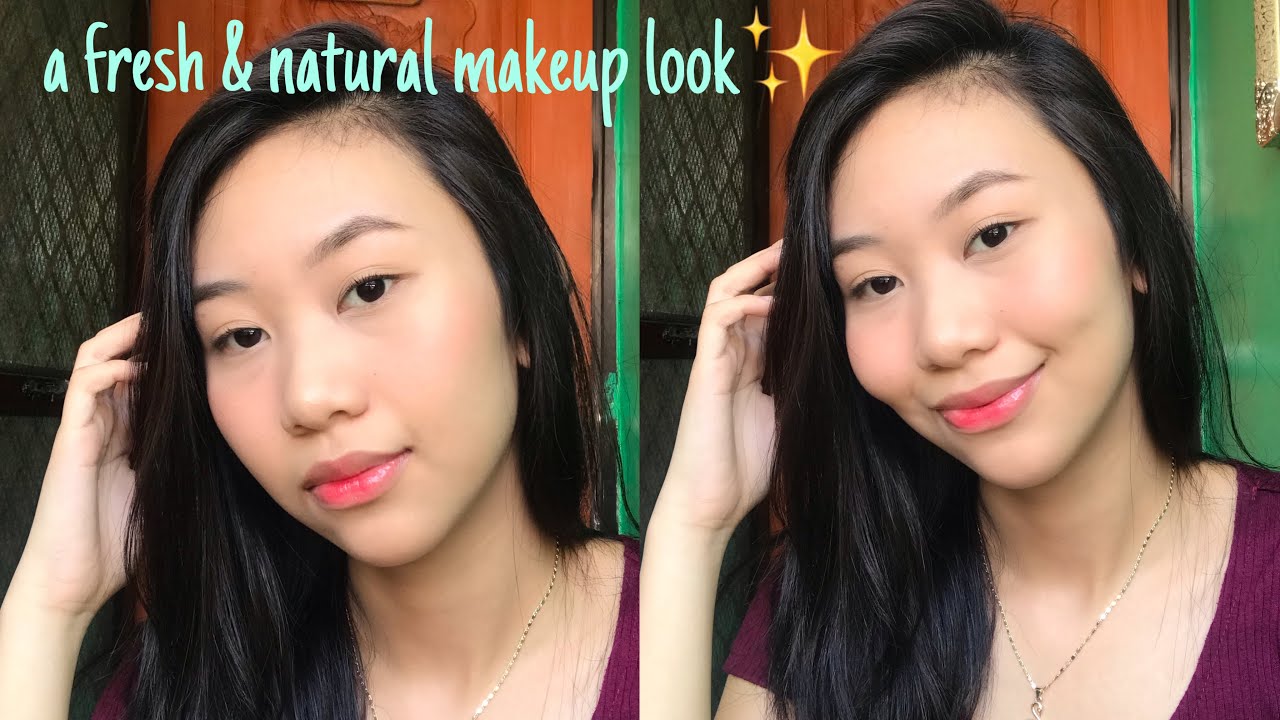 Fresh & Natural Makeup Look!! - YouTube