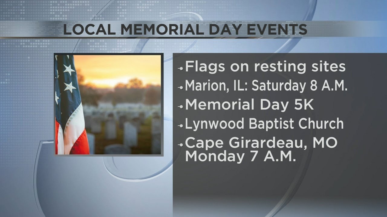 Memorial Day Programs Scheduled Across the Region - YouTube