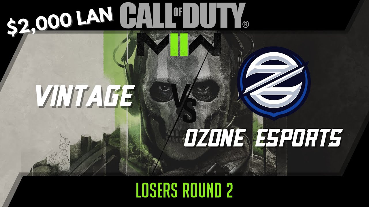 Vintage vs Ozone eSports | Losers Round 2 | COD:MWII $2,000 Tournament ...