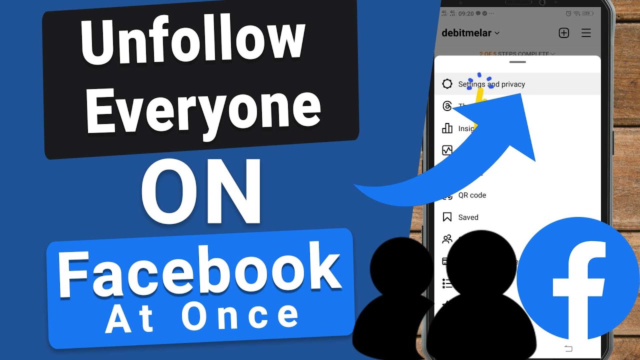 How to Unfollow Everyone on Facebook At Once | Unfollow all Facebook ...