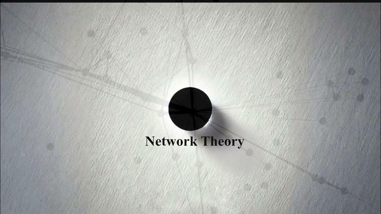 Network theory - YouTube