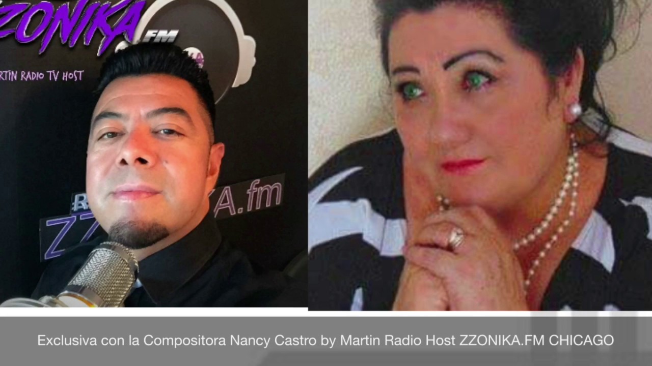 Nancy Castro compositora exclusiva by Martin Radio Host - YouTube