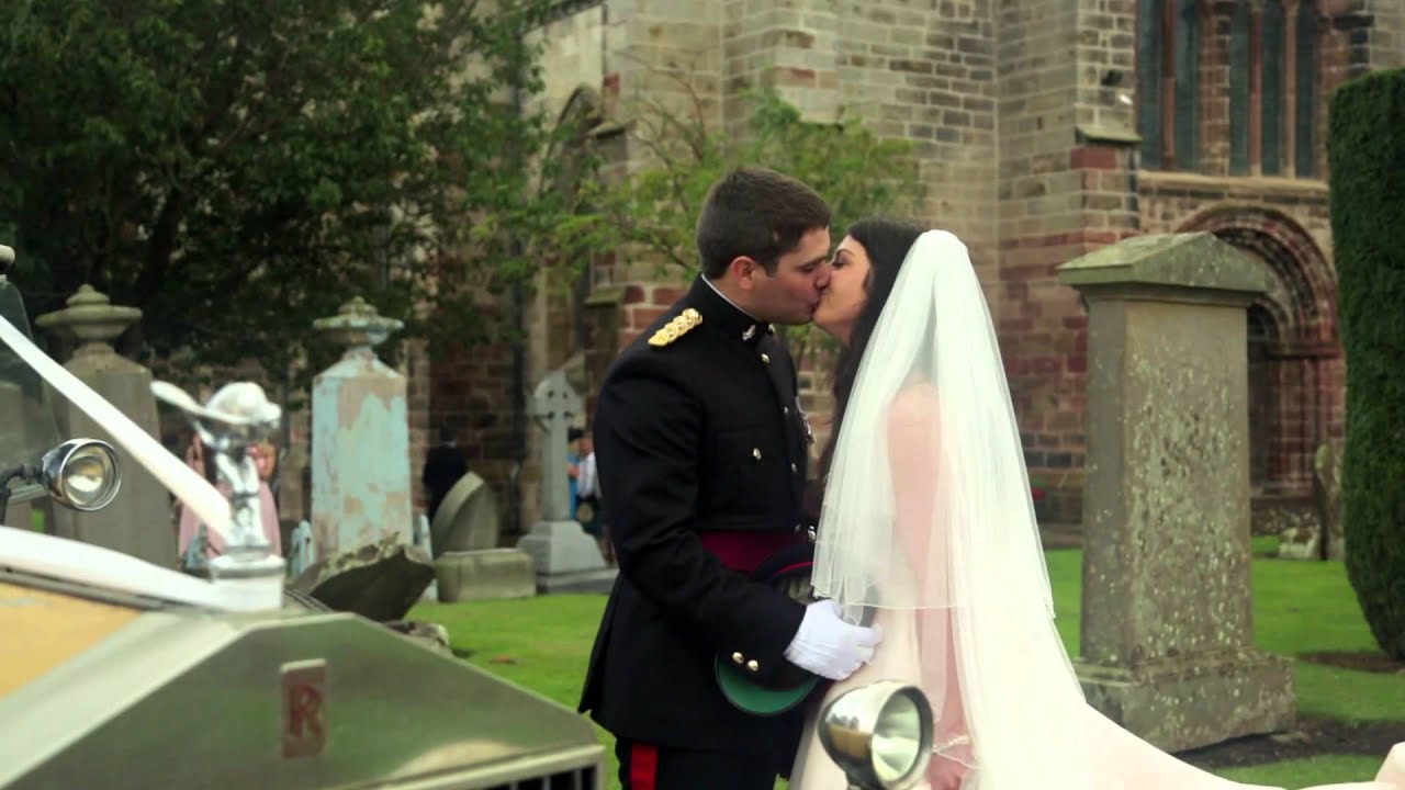 St Mary's Church, Haddington wedding video - Fiona & Morgan - YouTube