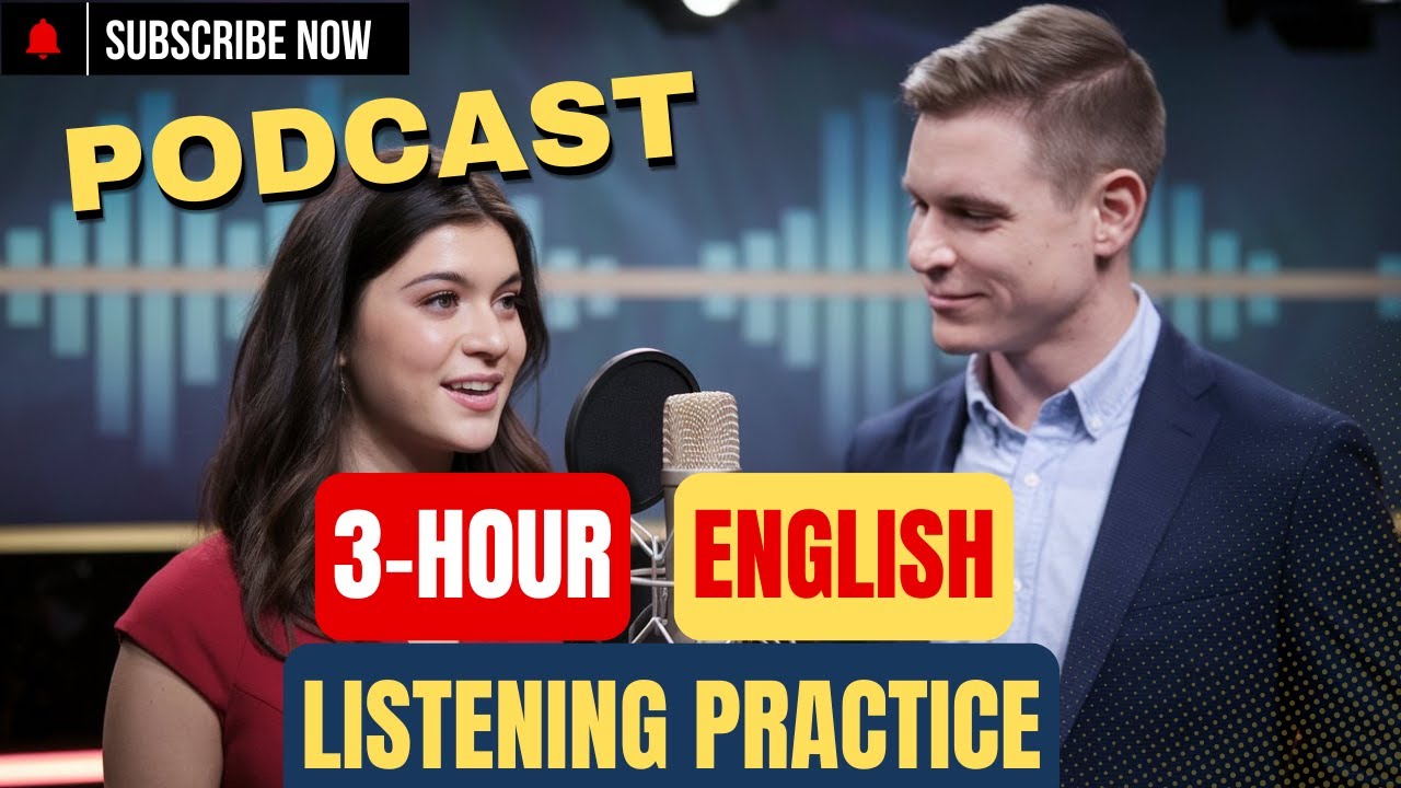 🎧 3-Hour Active English Listening Practice || Improve Your English ...
