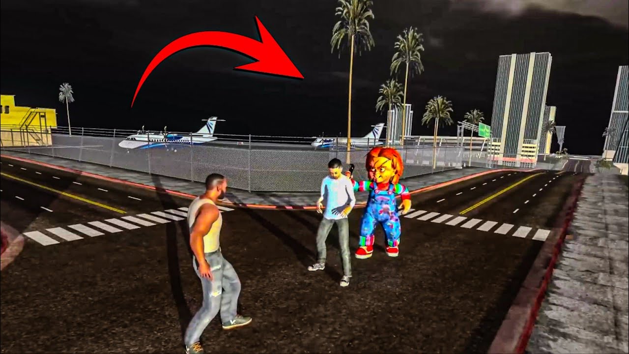 Franklin vs Chucky Ghost In Indian Bike Driving 3D 🔥 - YouTube
