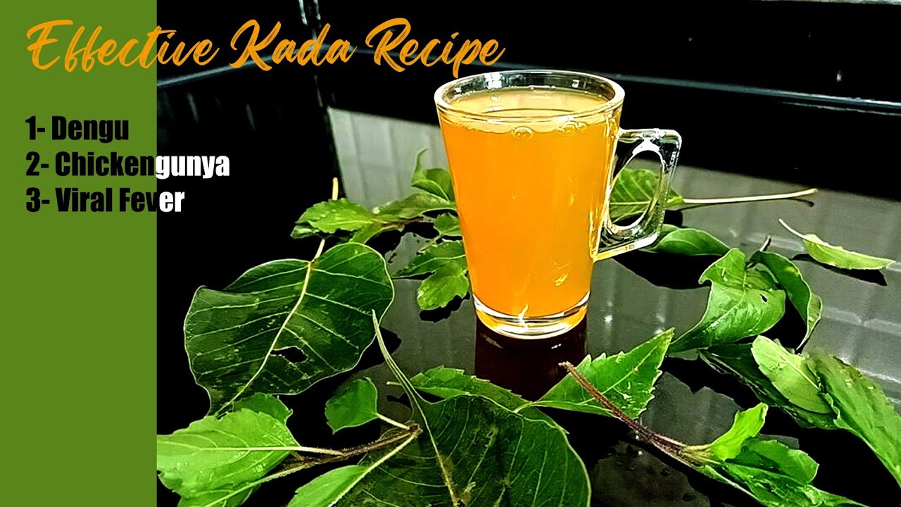 DENGU KA ILAJ | CHICKENGUNYA KA EFFECTIVE ILAJ | KADA RECIPE ...
