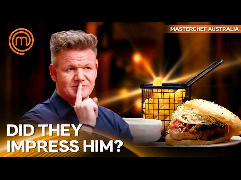Gordon Ramsay's Most Intense Burger Test | MasterChef Australia