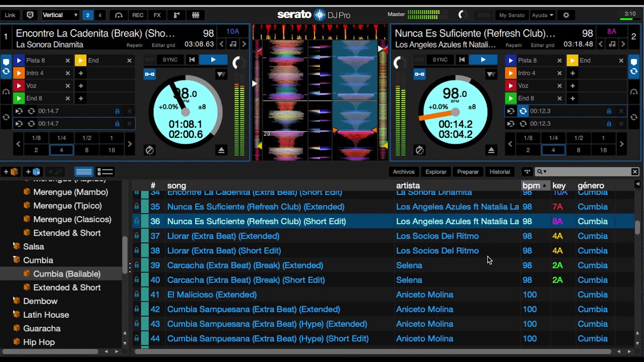 How To Mix Cumbia On Serato DJ Pro.. Como Mezclar Cumbia En Serato DJ ...