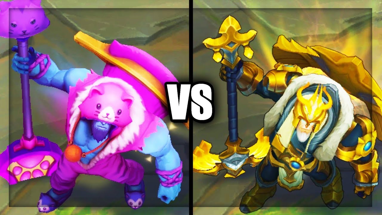 Meowrick vs Arclight Yorick Epic Skins Comparison (League of Legends ...