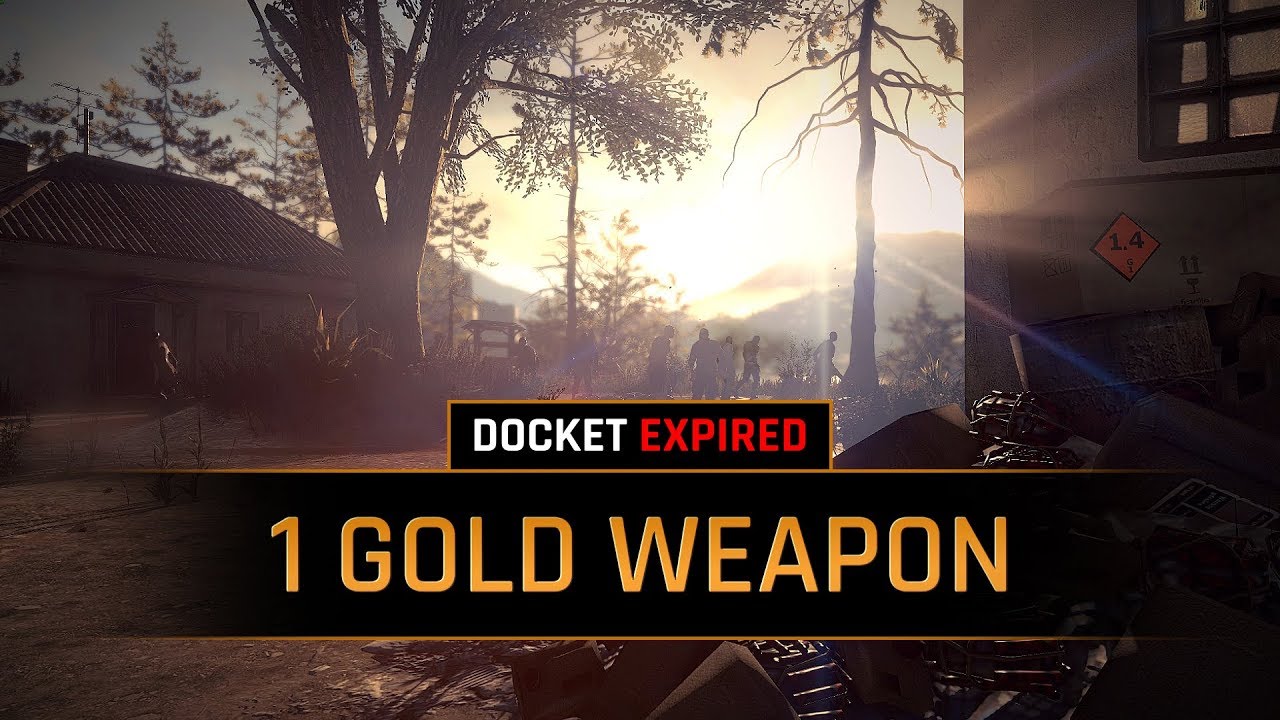 Dying Light - GOLD Weapon Docket 2018 [EXPIRED] - YouTube