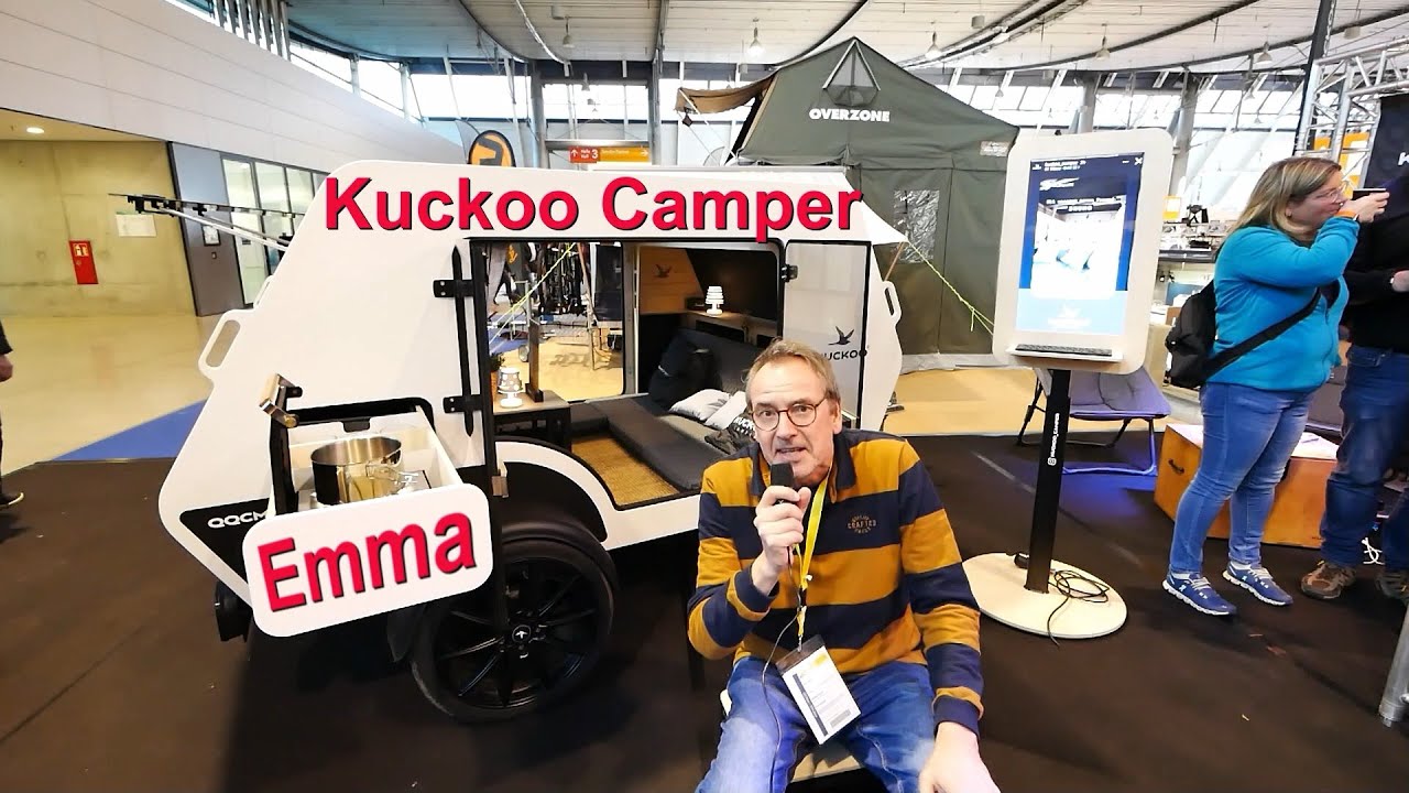 CMT 2023: Mini Caravan Kuckoo Camper "Emma" - klein, schick, und sehr ...