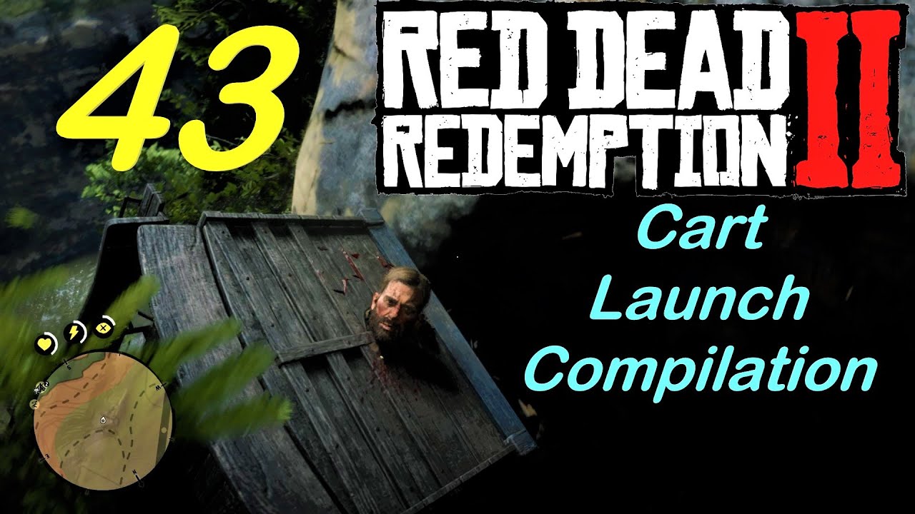 Cart Launch Compilation 43 ( 60 FPS ) - Red Dead Redemption 2 PC - YouTube