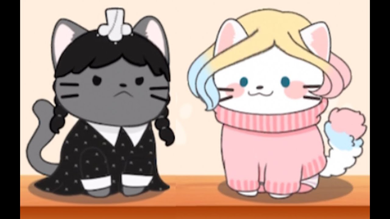 Duet Cats Cute Popcat Music - All Exclusive SONGs, CATs & FOODs #cute # ...