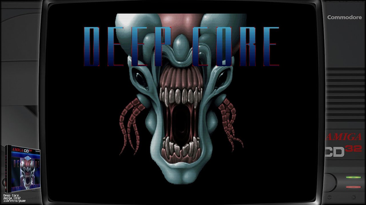Deep Core (Amiga CD32 - Dynafield Systems - 1993) Batocera 40 Beta 50Hz - YouTube