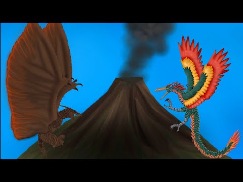 Rodan flying fight test