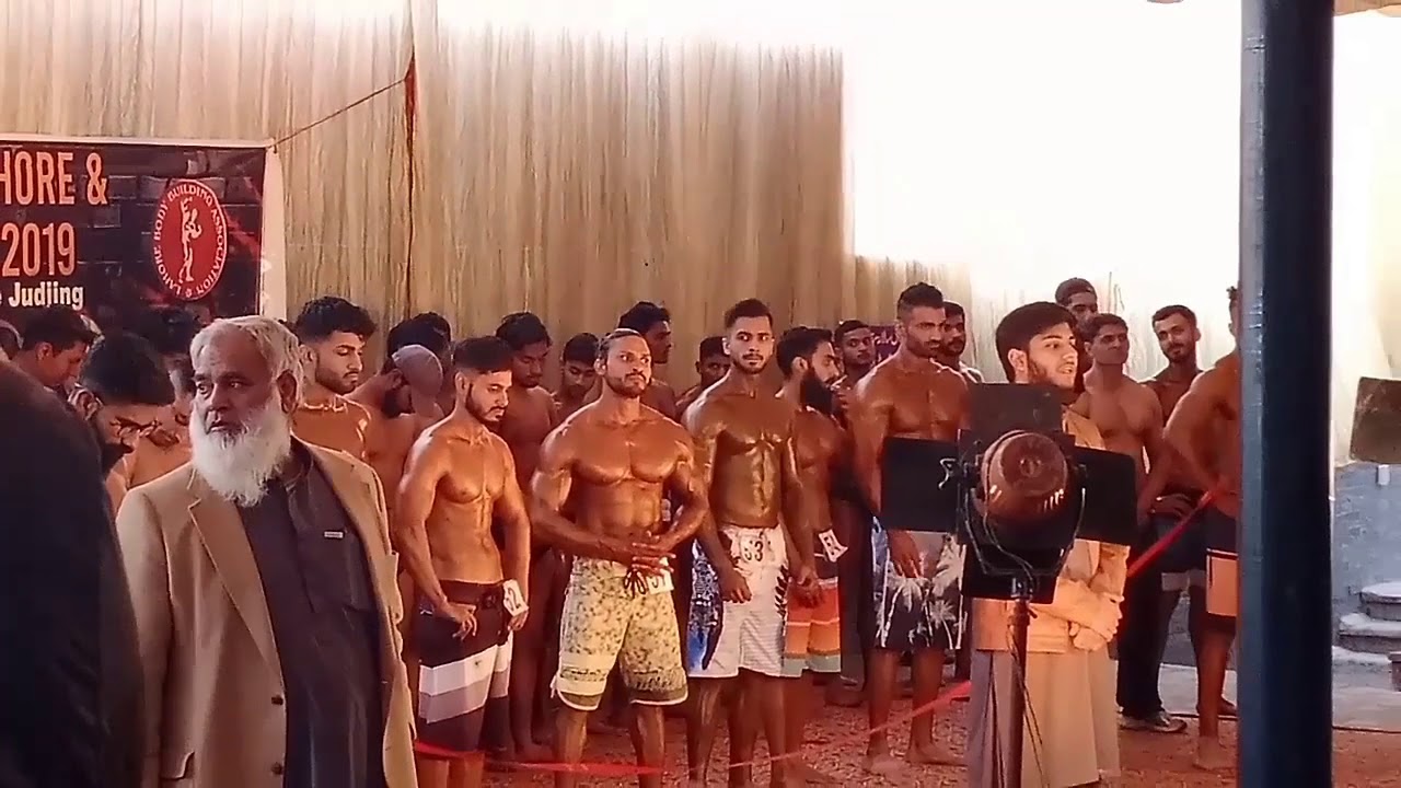 Mr Lahore Bodybuilding and Physique 2020 competition starting moment ...