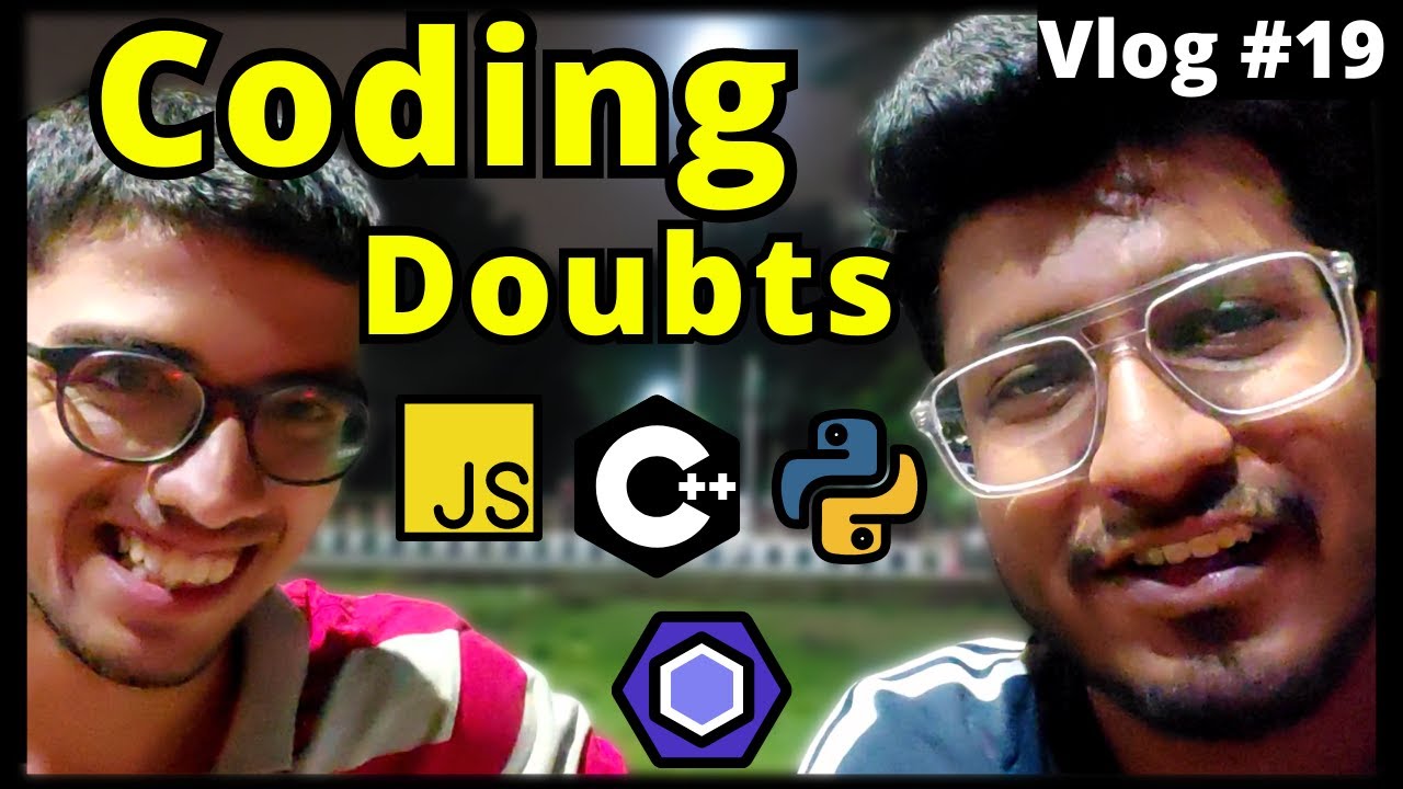 Coding Doubts for Placements | Sad Reality of Placements in MSRIT | Nikhil Parwani Vlogs #18 ...