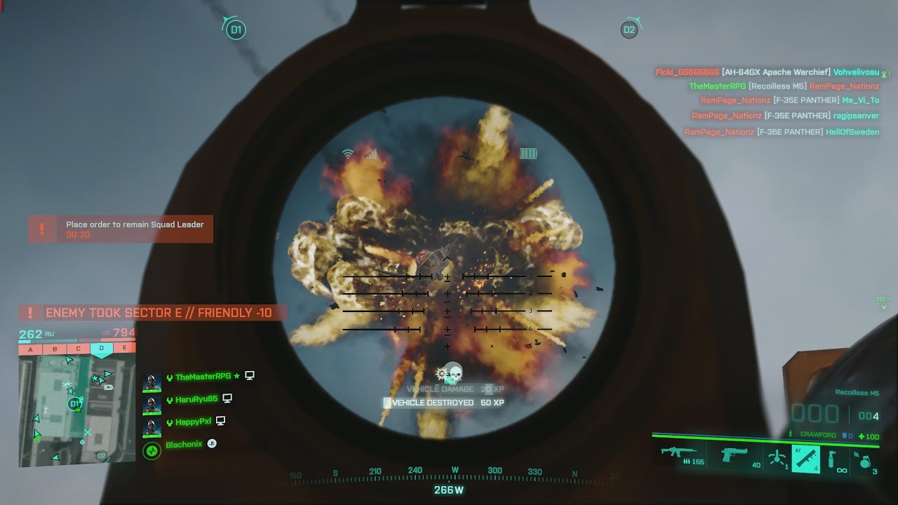 Battlefield 2042 - RPG Anti Air Takedowns Montage! - YouTube