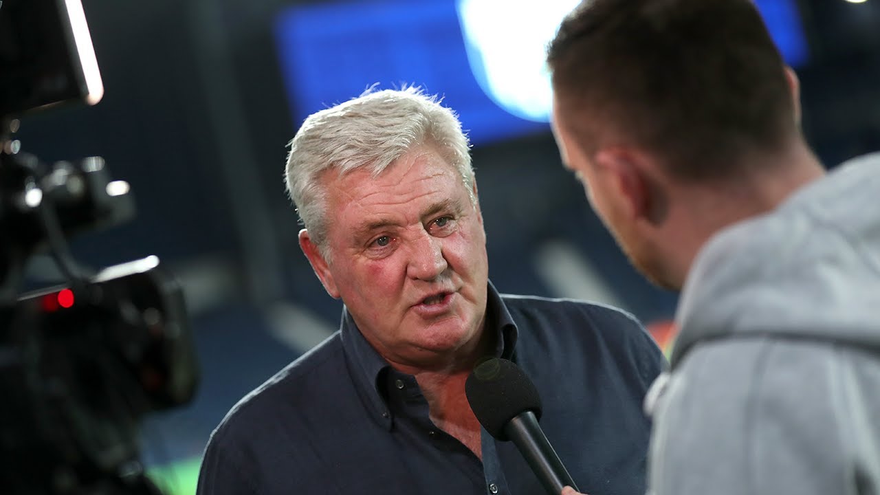 Steve Bruce on Burnley performance & Brandon Thomas-Asante's leveller ...