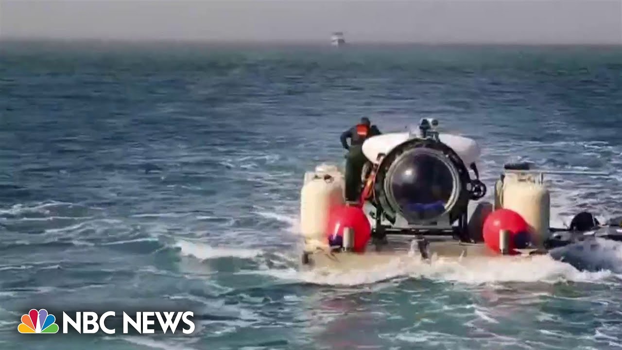 Search for missing submersible a 'monumental' task - YouTube