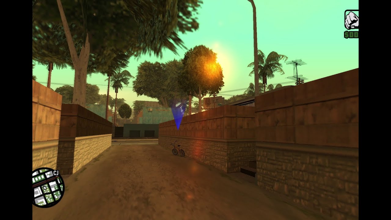 GTA SA First Person Mod - YouTube