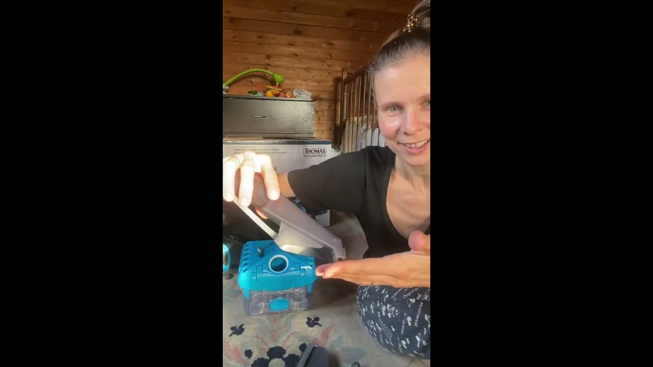 Моющий пылесос Thomas DryBox Amfibia. Распаковка (Томас Драйбокс ...