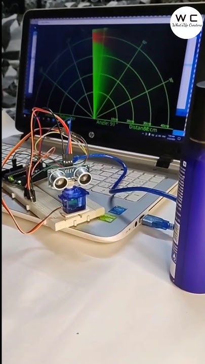 DIY Radar System with Arduino & Ultrasonic Sensor | Build Your Own Radar! #shorts # ...