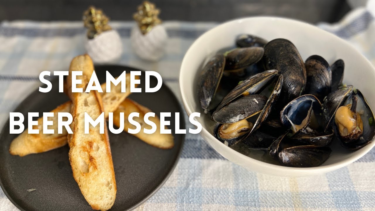 How to Make Beer Steamed Mussels Rich in Zinc Simple Easy Seafood ...