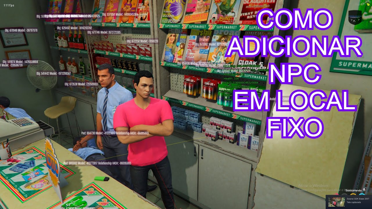 [Fivem] COMO ADICIONAR NPC EM QUALQUER LUGAR NO SEU SERVIDOR DE FIVEM ...