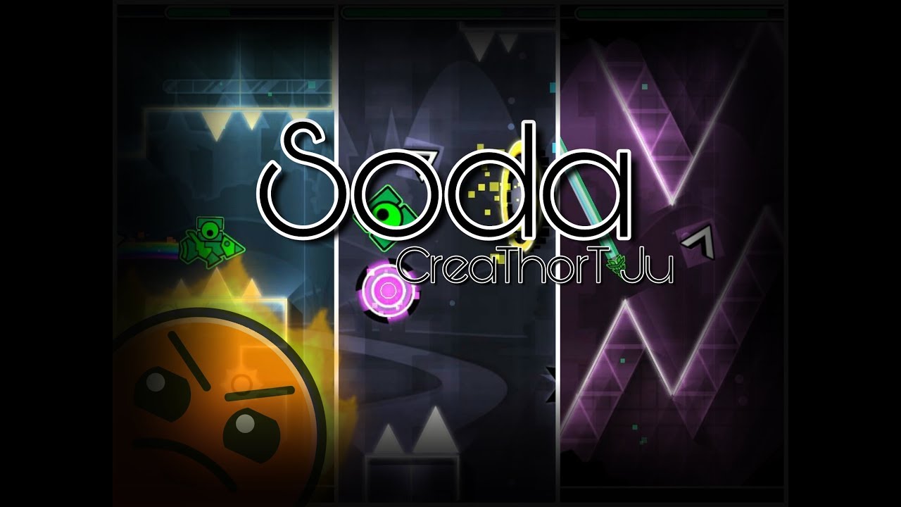 [Geometry Dash] Soda - CreaThorT Ju (2/2 Coins) - YouTube