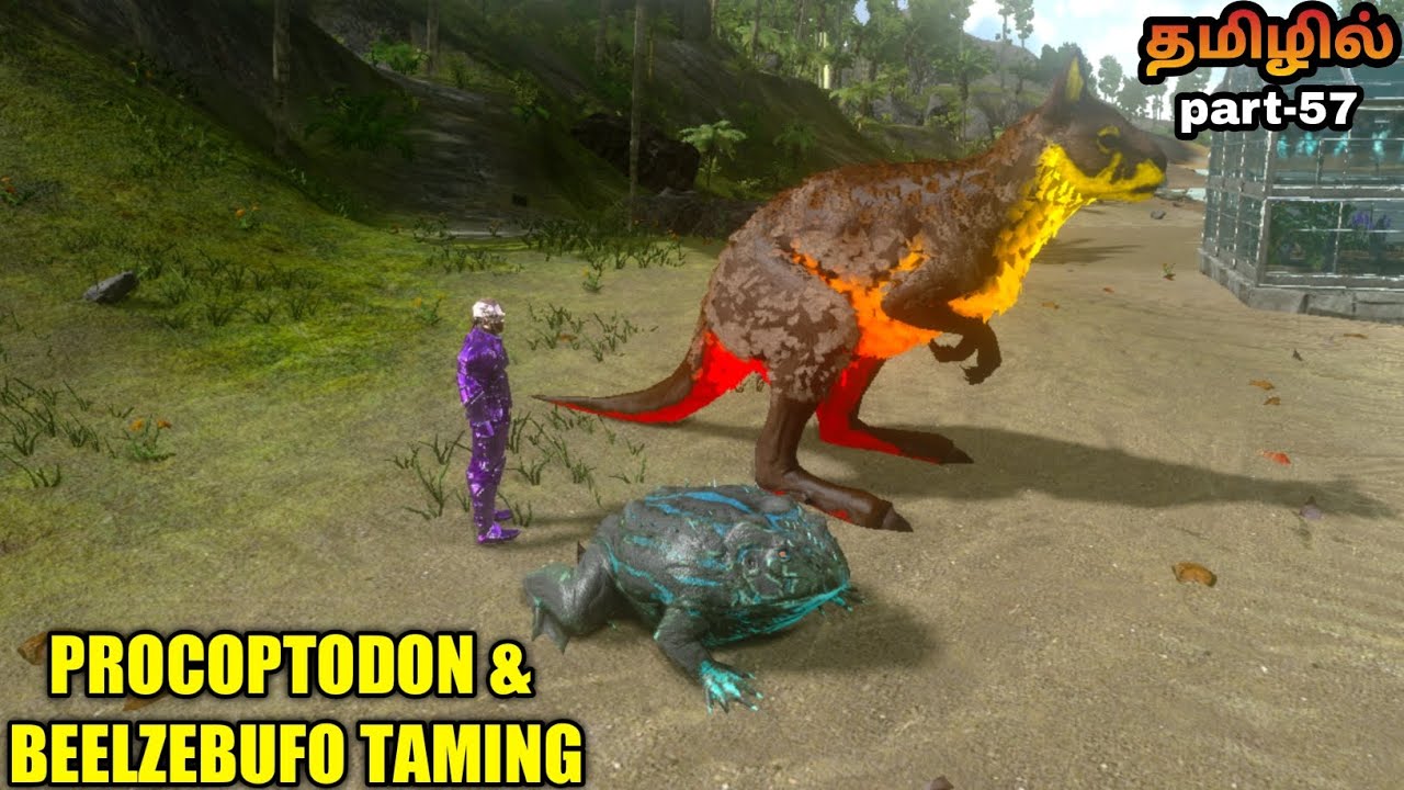Ark Survival Evloved | Ark Survival Gameplay | Procoptodon Taming ...
