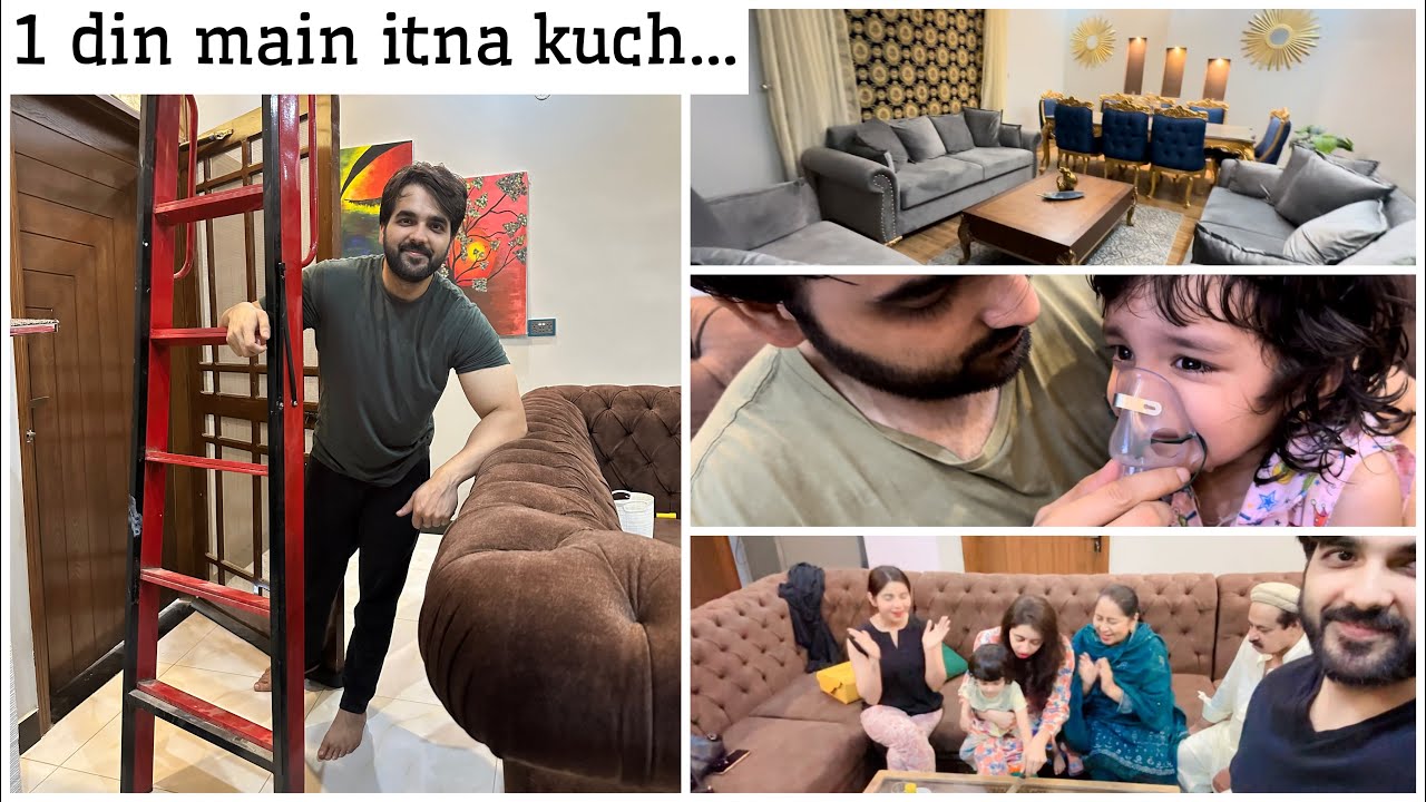Cleaned Our Ac Filters | Celebrated Maha’s Birthday | Enayah Unwell ...