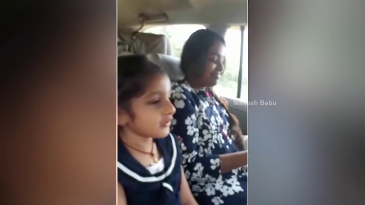 Sithara sings spyder song - YouTube