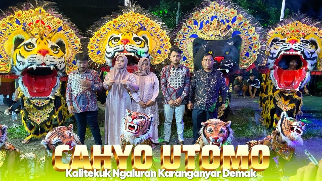 Cahyo Utomo Terbaru Barongan Demak Di Kalitekuk Ngaluran - YouTube