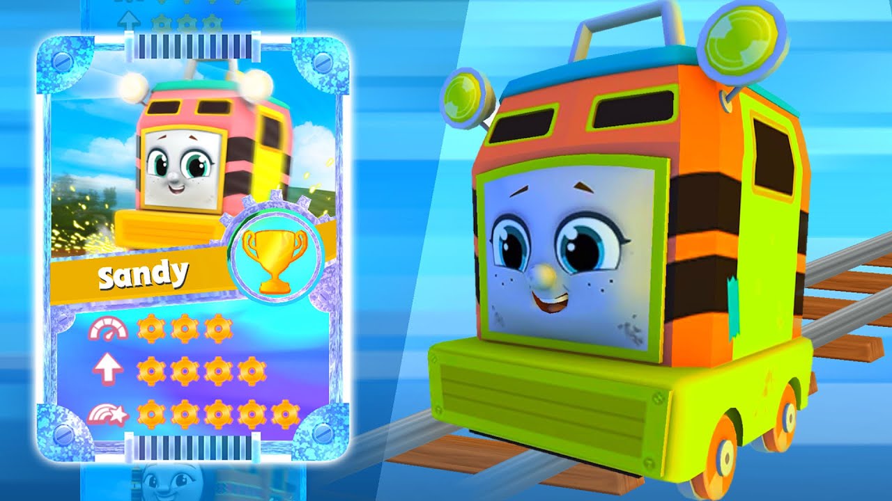 Sandy train! Thomas & Friends: Go Go Thomas! Purchase all trains! - YouTube