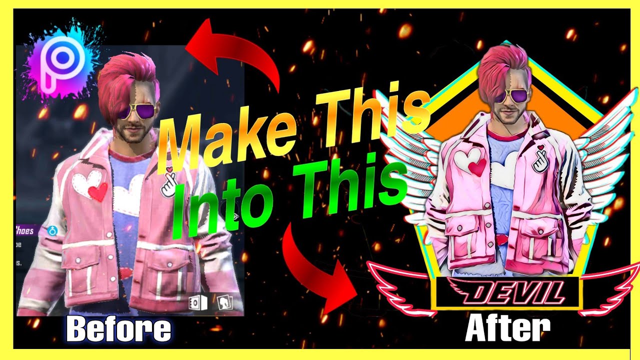 How To Make Your Own Copyright Free Gaming Logo ? || PicsArt Gaming ...