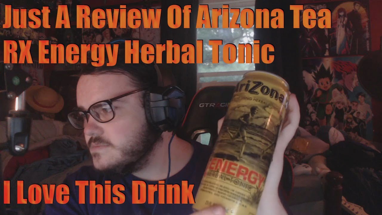 Just A Review Of Arizona Tea RX Energy Herbal Tonic I Love This Drink ...
