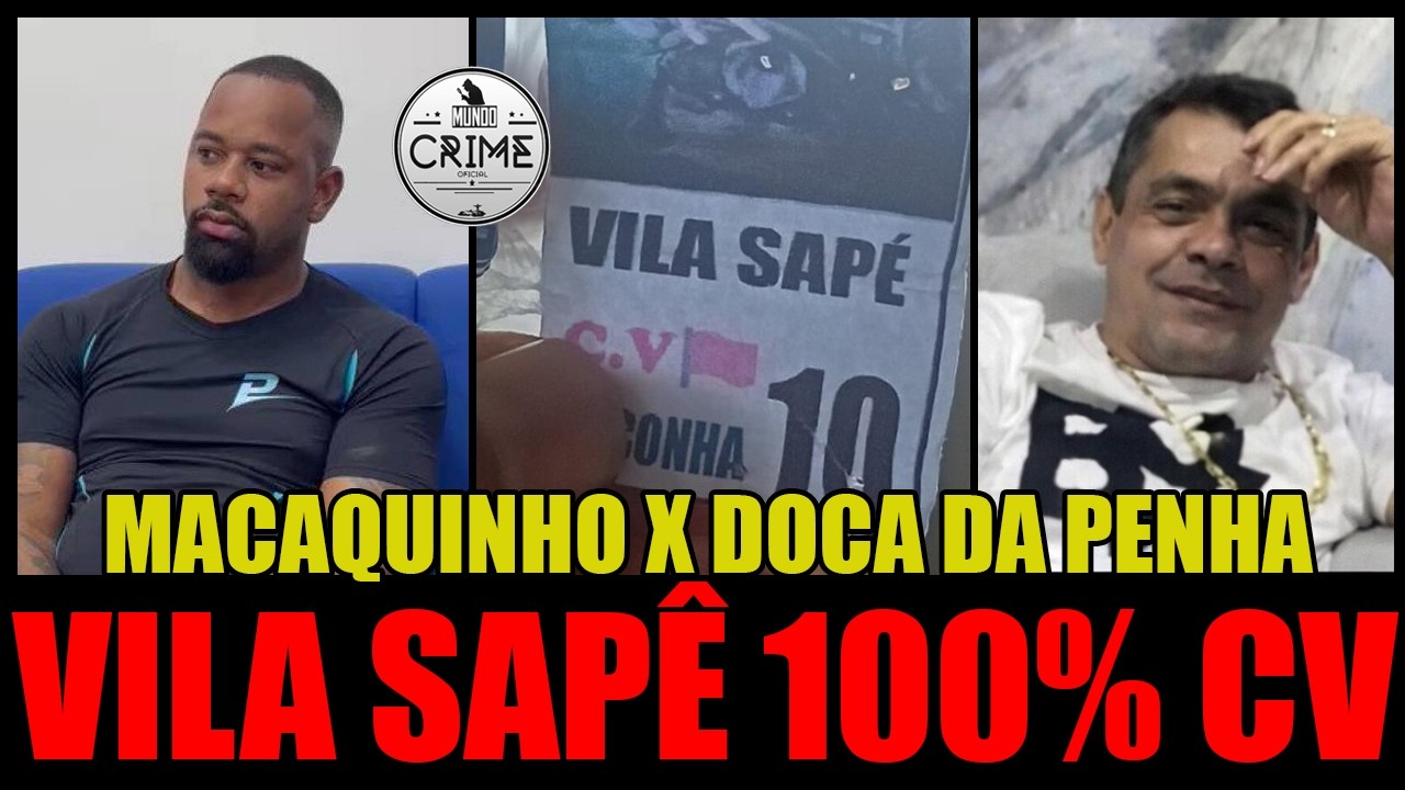 TROPA DO URSO DOMINOU A VILA SAPÊ, MACAQUINHO X DOCA DA PENHA NA ...